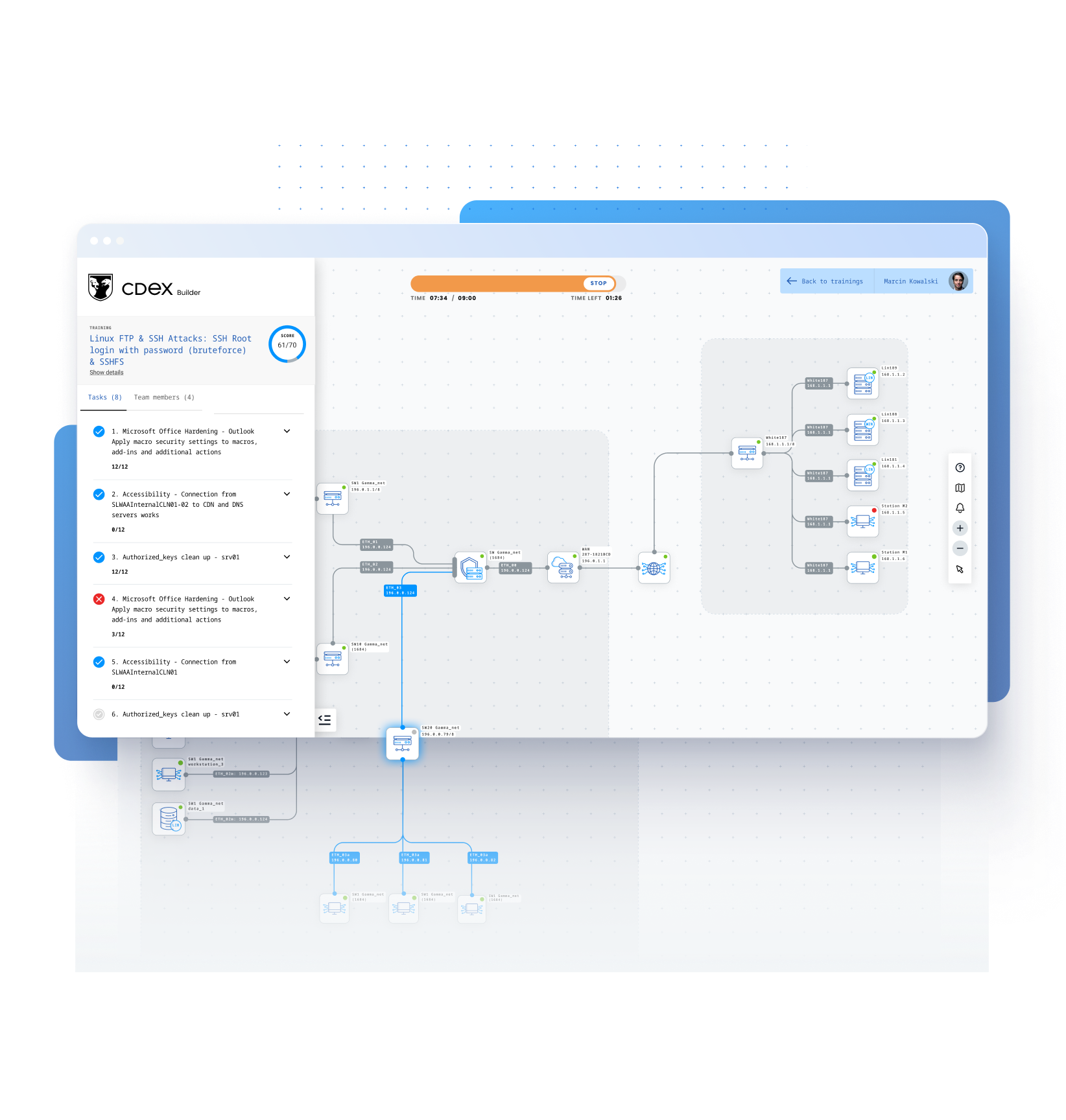 CDeX Top Cyber Range | Cyber Defence Platform | Cybersecurity Training